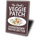 Family Veggie Patch, Veggie Garden Sign, Homegrown Veggie, Garden ...