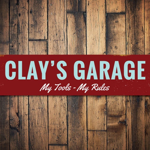 My Tools My Rules Sign Personalized Gift for Mechanic Man - Etsy