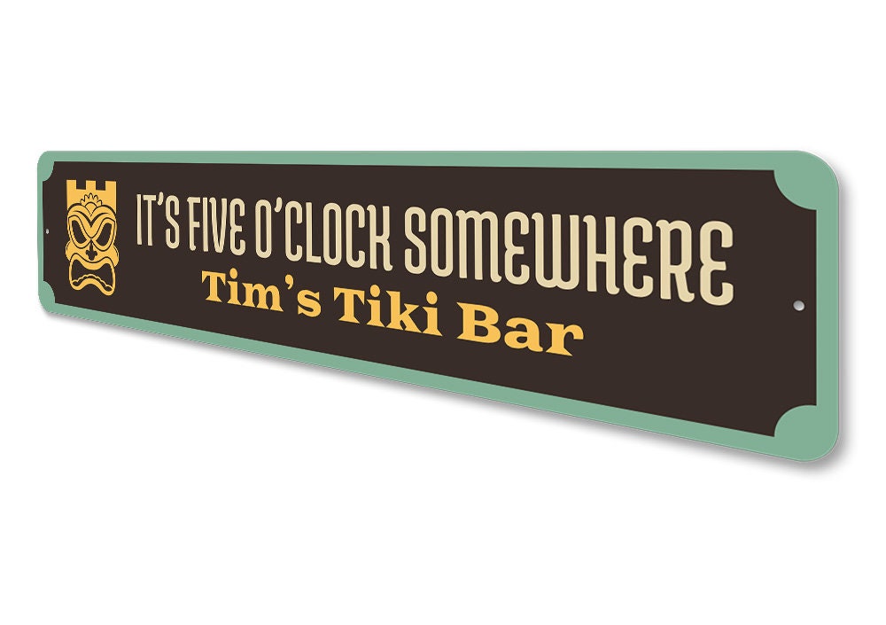 Tiki Bar Signs Tiki Bar Owner Tiki Mask Sign Tiki Bar - Etsy