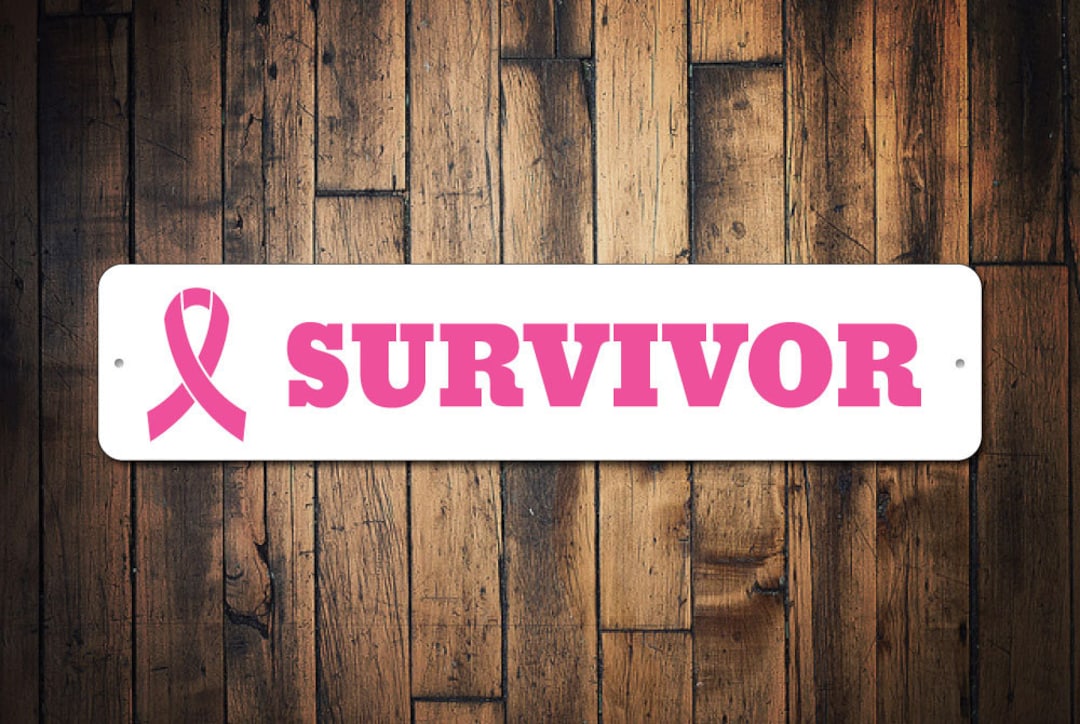 Survivor Sign, Custom Breast Cancer Awareness Decor, Custom Support the ...