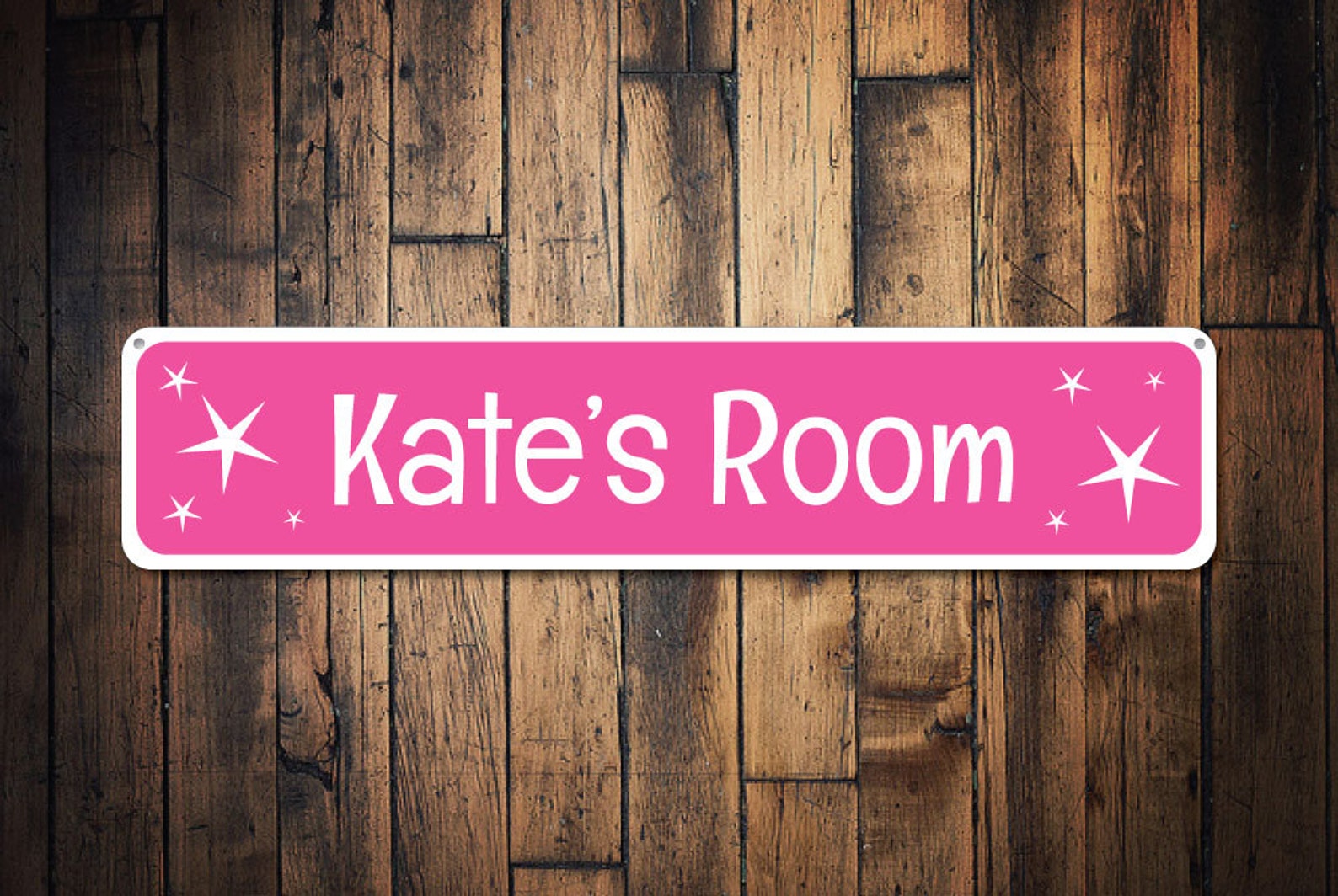 Kid Room Sign, Personalized Stars Sign, Metal Kid Bedroom Decor, Custom ...