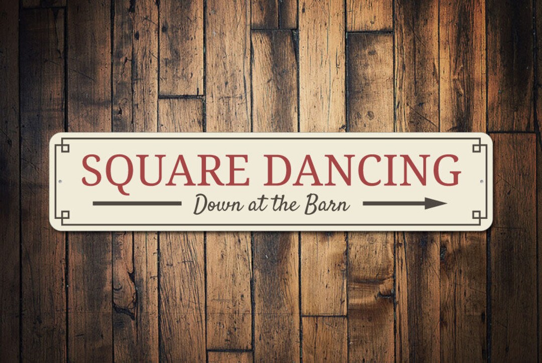 Square Dancing Sign, Square Dancing Decor, Square Dancer Gift, Square ...
