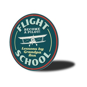 Flight School Sign, Flight School, Become A Pilot, Pilot Life, School ...