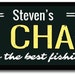 Ocean Charters Sign, Personalized Best Fishing Sign, Custom Name Beach ...