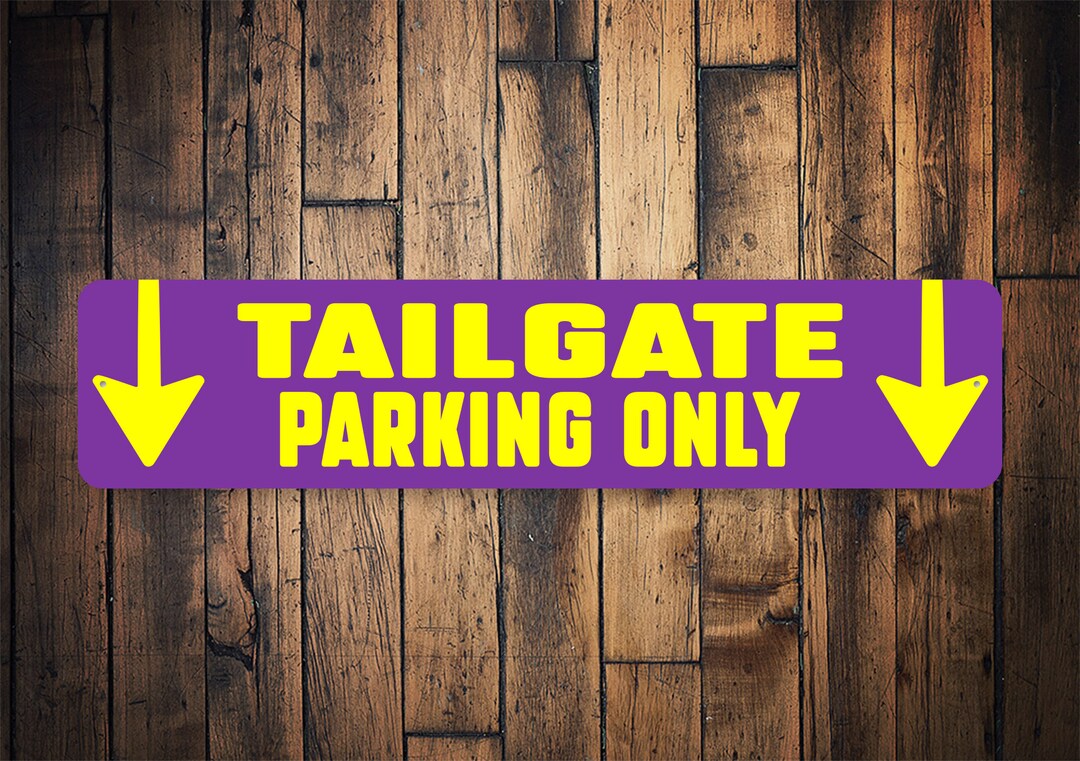 Tailgate Sign, Highschool Tailgate Sign, Tailgating Lovers, Sports ...