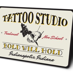 Funny Tattoo Sign Tattoo Studio Sign Tattoo Art Tattoo Shop | Etsy