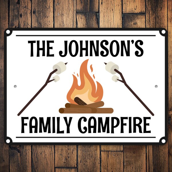 Campfire Sign - Etsy