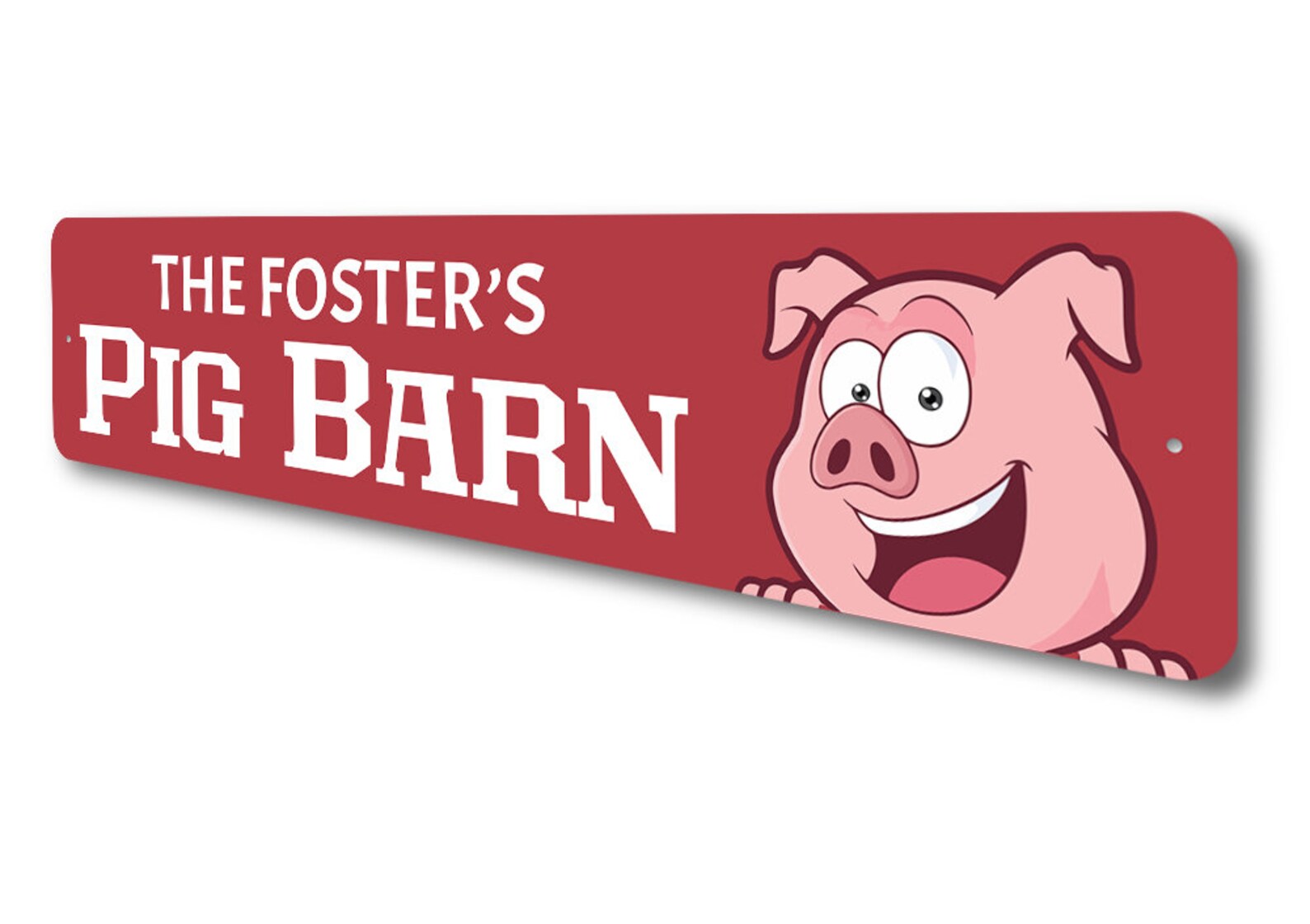 Family Pig Barn Sign Custom Pig Barn Sign Pig Barn Family - Etsy
