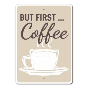 Coffee Lover Gift, Coffee Sign, Coffee Bar Decor, Coffee Saying Sign ...