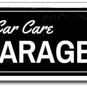 Mechanic on Duty Sign, Custom Garage Sign, Quality Car Care Sign ...
