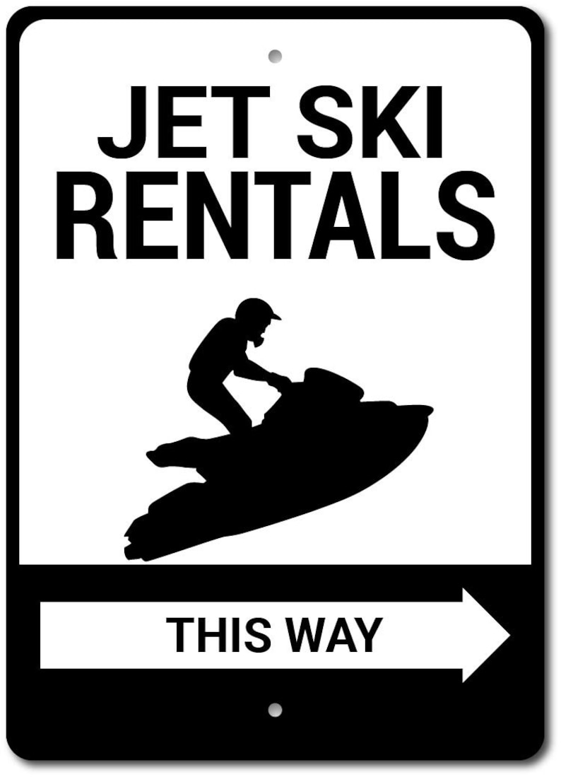 Jet Ski Lover Gift Jet Ski Rental Sign Jet Ski Decor Jet - Etsy
