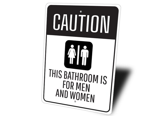 Women Only Restroom Sign