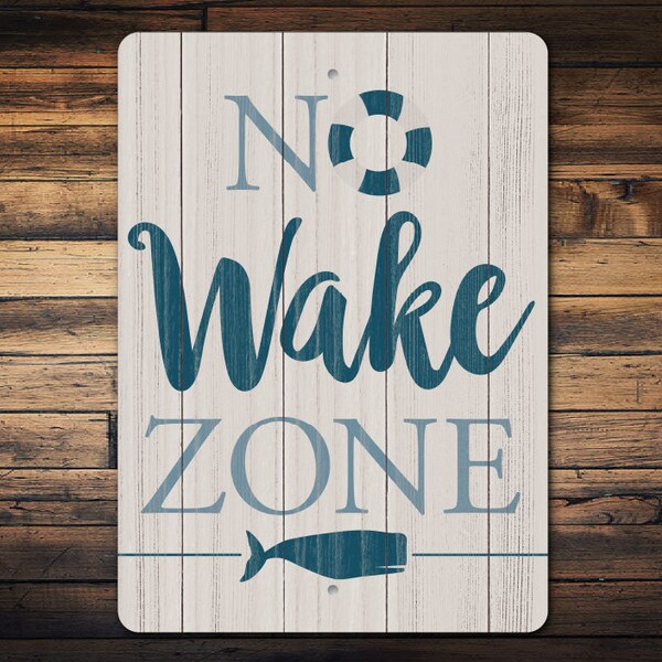 No Wake Zone Signs - Etsy