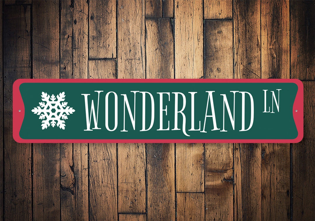 Wonderland Sign, Decor for Winter, Winter Wonderland, Sign for ...