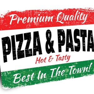 Premium Italian Sign, Italian Food Sign, Good Italian Pizza, Pizza ...
