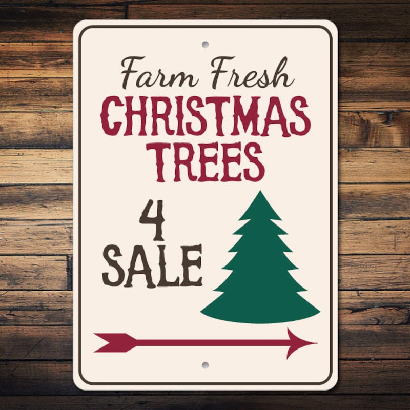 Tree Farm Sign - Etsy