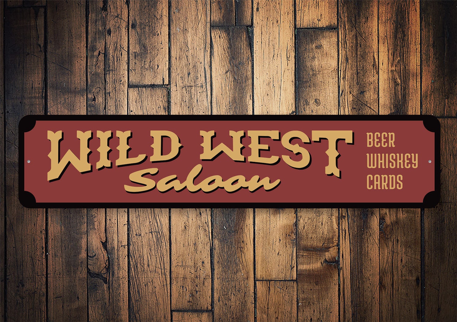 Wild West Show Wild West Sign Cowboy Decor Country Saloon - Etsy