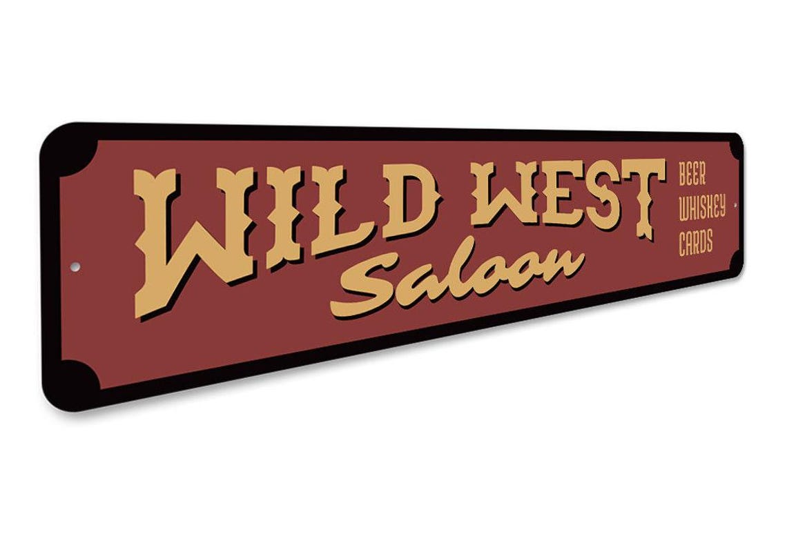 Wild West Show, Wild West Sign, Cowboy Decor, Country Saloon, Decor for ...
