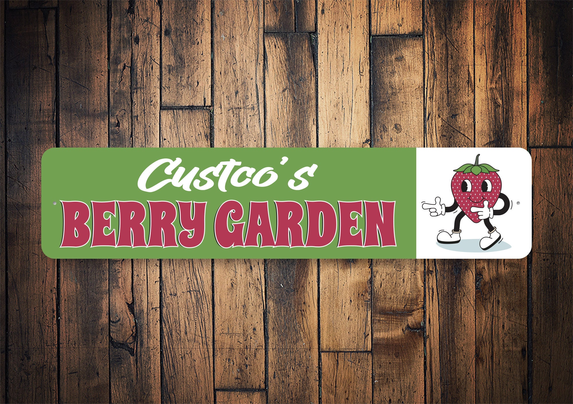 Custom Berry Garden Sign Berry Garden Decor for Garden - Etsy