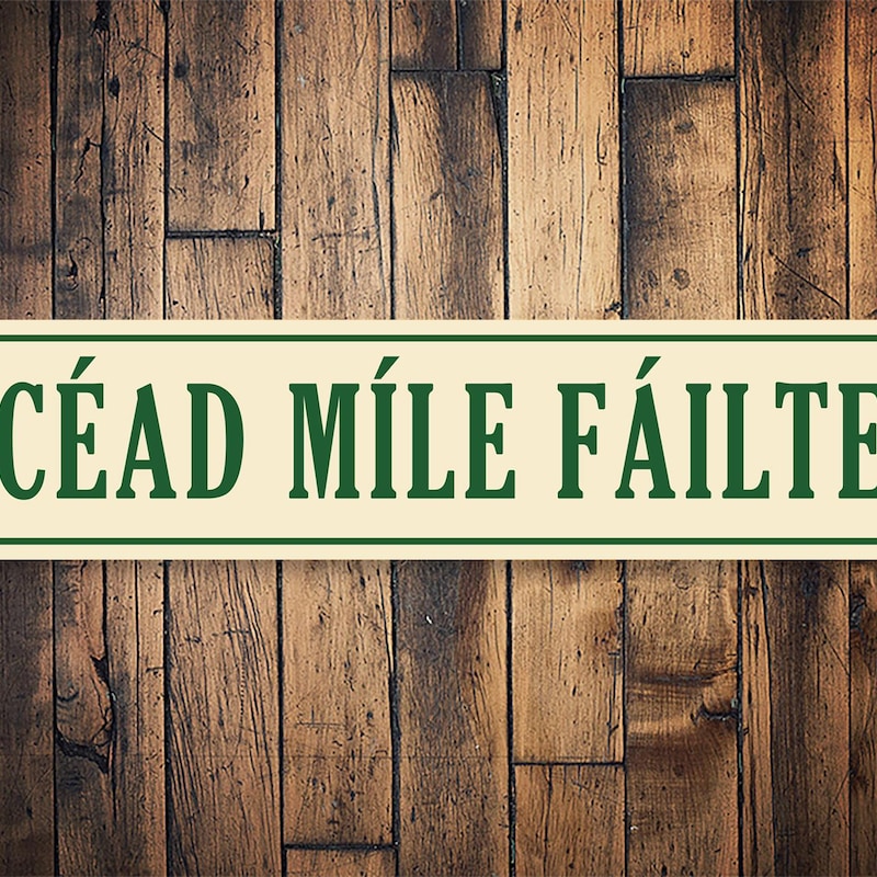 Failte Welcome Signs - Etsy