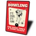 Vintage Bowling Sign, Bowling Decor, Bowling Lover, Bowling Room ...