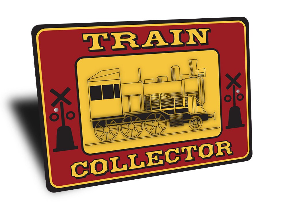 Train Collector Sign Train Collector Collector Sign Sign - Etsy UK