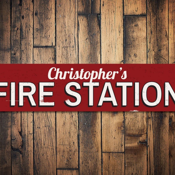 Fire Station Decal - Etsy