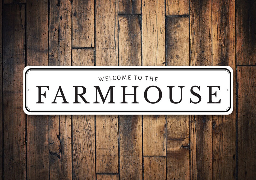 Welcome Farm House, Welcome Farm Decor, Farm Welcome, Welcoming Sign ...