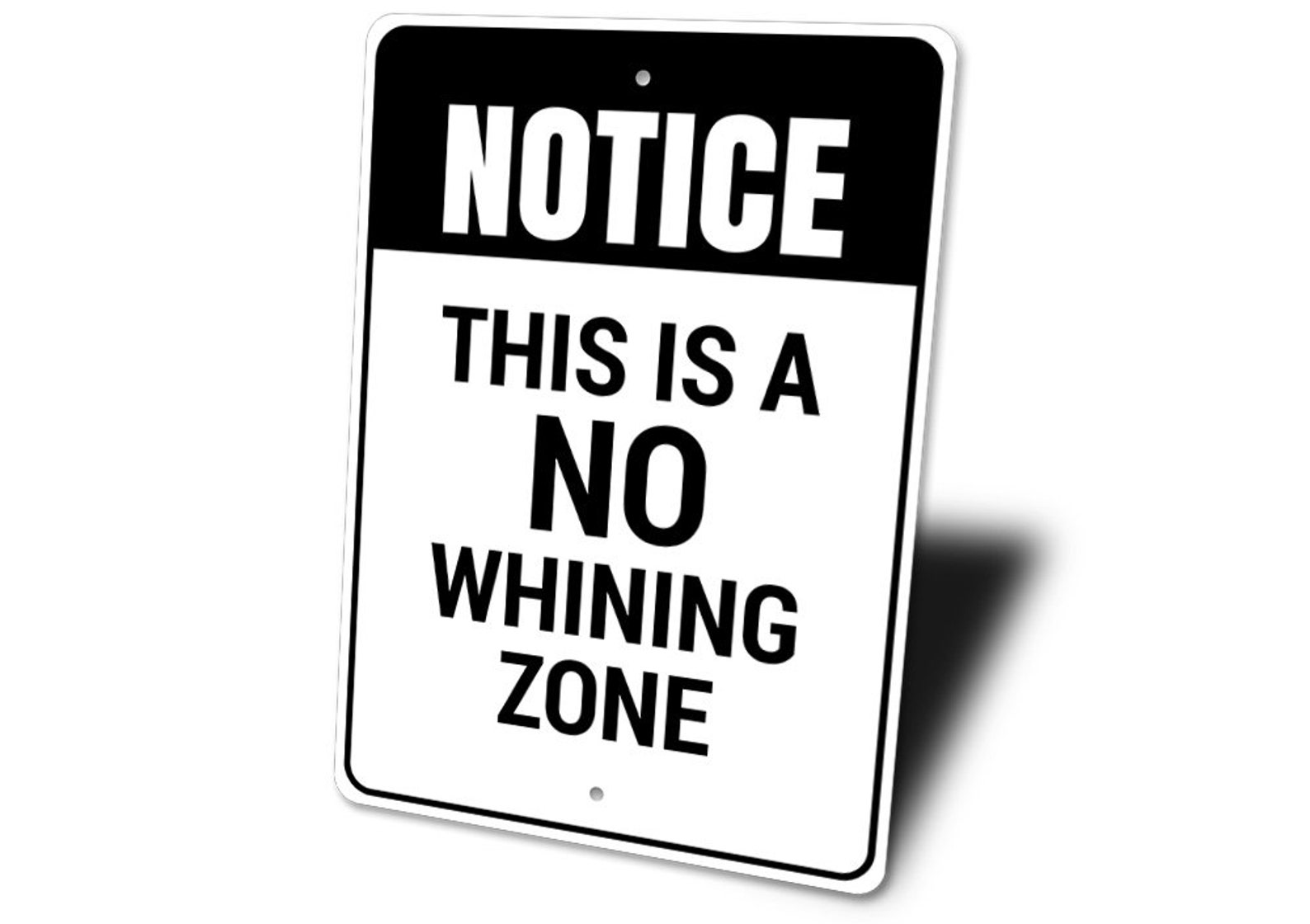 Notice Child Sign No Whining Signs No Whining Please Danger - Etsy