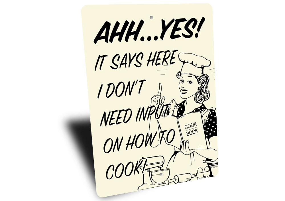 Retro Kitchen Sign Funny Kitchen Decor Retro Decor Kitchen - Etsy