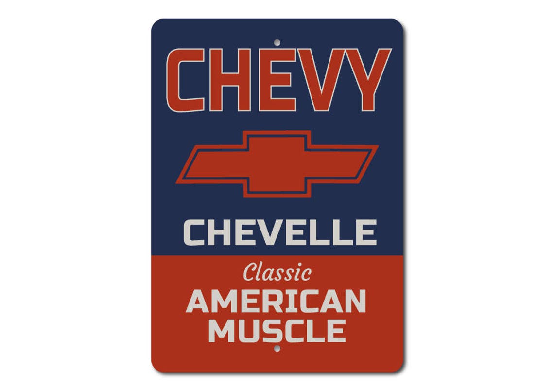 Chevelle Sign Chevy Chevelle Gift Custom Sign for Dad Gift - Etsy