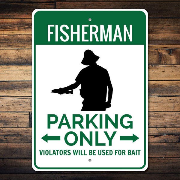 Fisherman Sign - Etsy