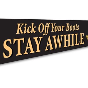 Kick off Your Boots Sign, Cute Country Gift, Boot Gift, Cute Farm Gift ...