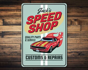 Vintage Speed Shop Logo