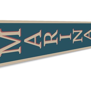 Marina Directional Sign, Custom Sign, Boat Dock Sign, Marina Decor ...