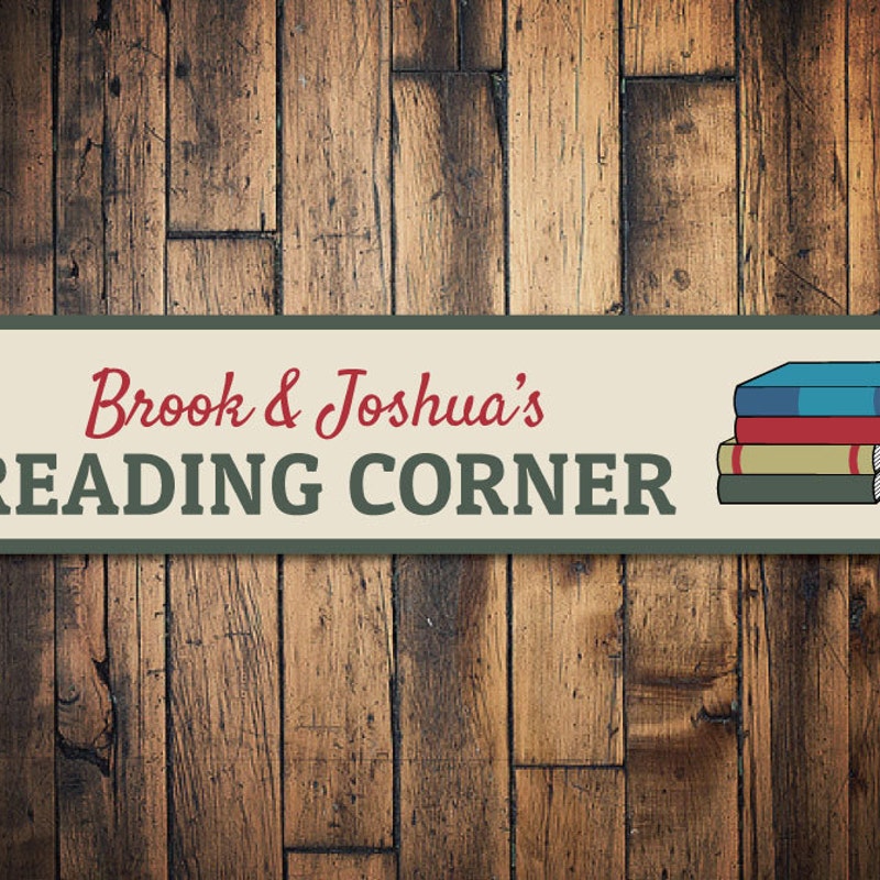 Reading Corner Sign - Etsy