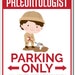 Paleontologist Parking Sign, Paleontologist Gift, Paleontologist Sign ...