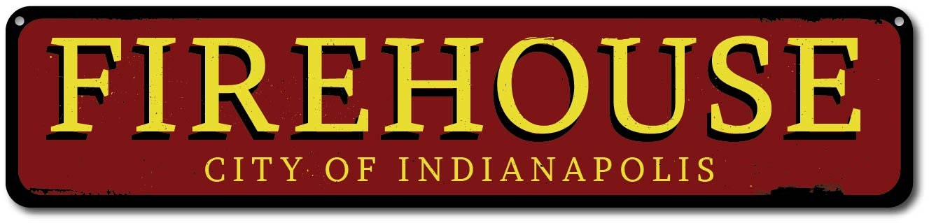 Firehouse City Of Sign Personalized Fire Station Sign | Etsy