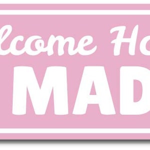 Welcome Home Baby Sign, Custom Newborn Name Decor, Personalized Metal ...