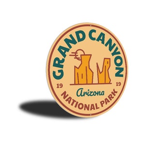 Grand Canyon AZ, AZ National Park, Arizona Park Sign, Arizona Lovers ...