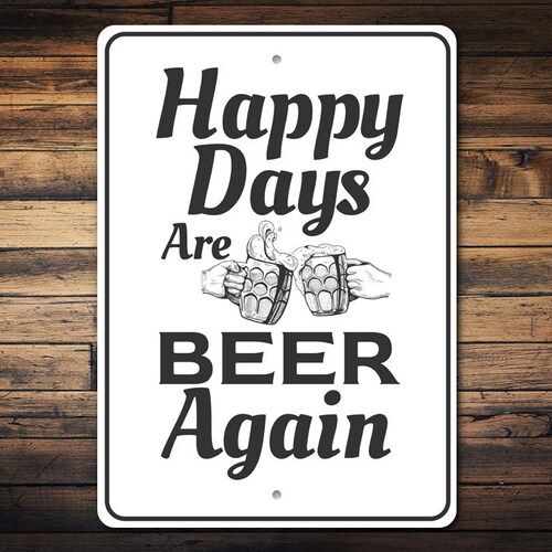 Funny Drinking Decor Humor Beer Sign Funny Decor Bar Humor - Etsy