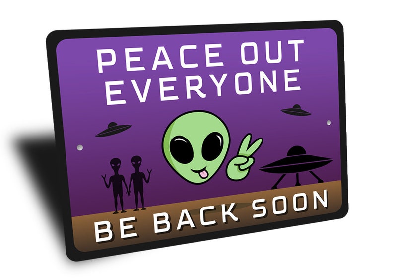 Be Back Soon Door Sign Funny Door Sign Be Back Sign on - Etsy