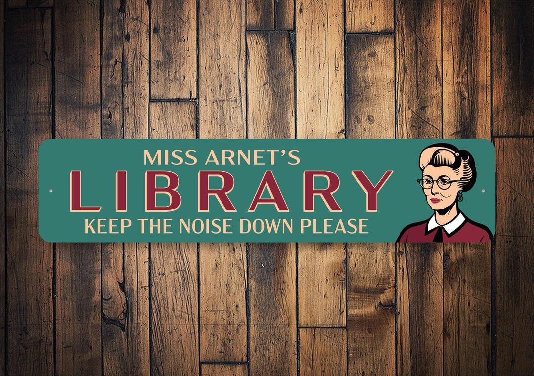 School Library Sign, Custom Library Sign, Librarian Sign, Librarian ... School Library Sign, Custom Library Sign, Librarian Sign, Librarian ...