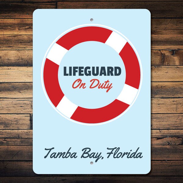 Lifeguard Sign - Etsy