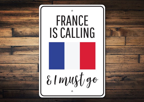 France is Calling France Decor Sign France Life French - Etsy