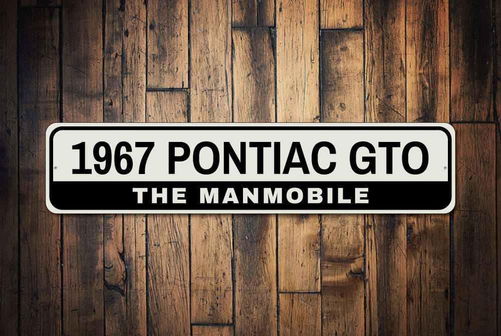 Pontiac GTO Sign Custom GTO Gift GTO Owner Gift Pontiac | Etsy