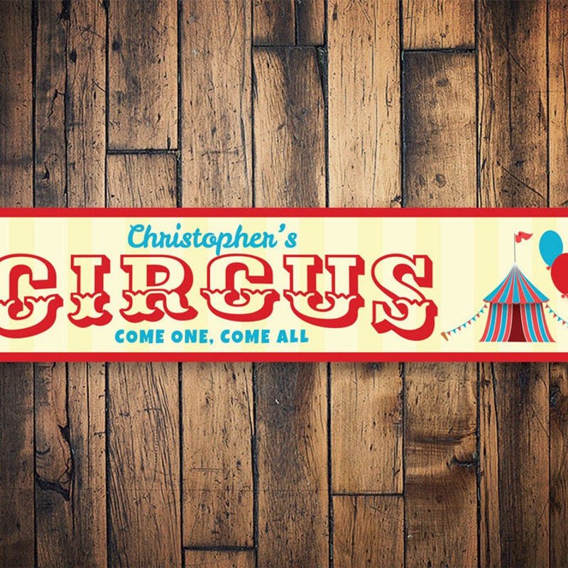 Circus Party Decor - Etsy