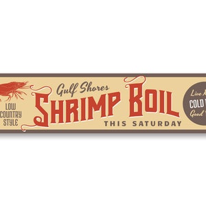 Shrimp Signs, Shrimp Eaters, Shrimp Boil Sign, Gulf Shores, Ocean ...