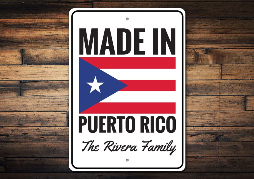 Puerto Rico Sign , Puerto Rico Decor Sign, Puerto Rico Lovers Sign ...