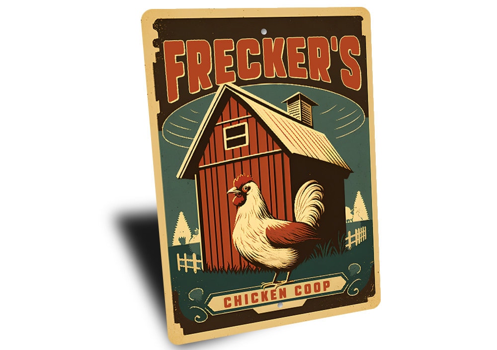 Family Chicken Coop Sign Chicken Coop Decor Decor for - Etsy